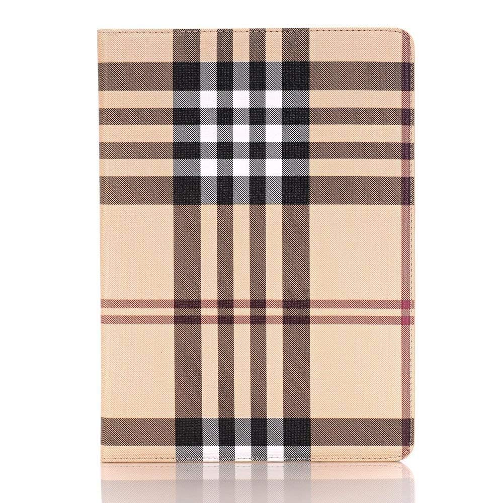 TechCode iPad 10.2in Cover, Luxury PU Leather Folio Stand Case for iPad 7th/8th/9th Gen, Magnetic Smart Protective Case with Auto Sleep/Wake, Yellow