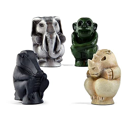 Chronicle Collectibles JUMANJI Game Oversized Collector Player Pieces Solid Polyresin Set of 4
