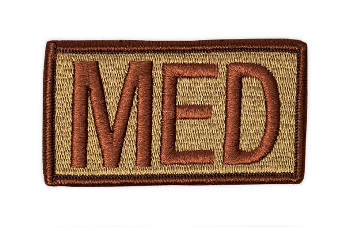 Letters (Medical) OCP Spice Brown Patch (Military Issued)-Veteran Owned Business9