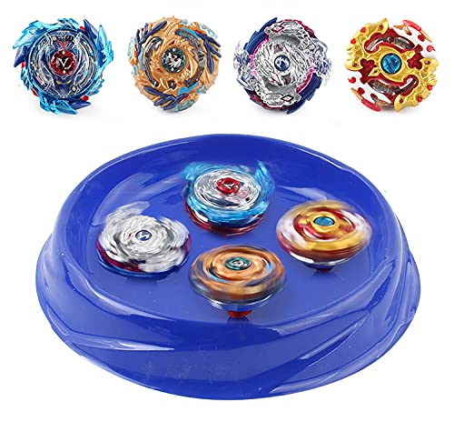 Battling Burst Game Tops Starter 4 in 1 Set (Genesis Valtryek;God Starter Drain Fafnir.8NT;Starter Nightmare Longinus. Ds;Spriggan Requiem .0.Zt)