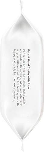 Burt's Bees Baby Face & Hand Cloths, Unscented Cleansing Wipes - 30 Wipes