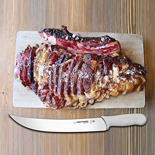 Dexter-Russell 12" Cimeter Style Steak Cutter, S132-12PCP, SANI-SAFE series, Multicolor