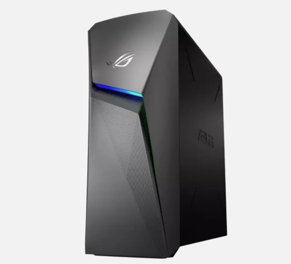 ASUS ROG R7 RTX 3060 Desktop; AMD Ryzen 7 5700G Octa-core Processor(20M Cache, up to 4.6GHz), NVIDIA GeForce RTX 3060, Gray, Windows 10 Home (16GB RAM | 256GB PCIe SSD | 1TB HDD)