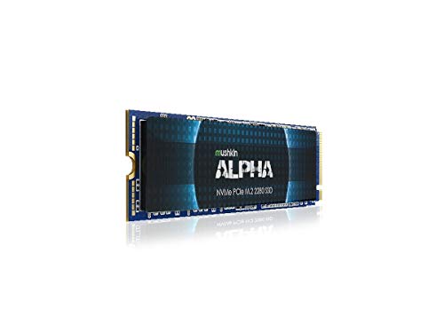 Mushkin Alpha – 4TB PCIe Gen3 x4 NVMe 1.3 – M.2 (2280) Internal Solid State Drive (SSD) – 3D QLC - (MKNSSDAL4TB-D8)