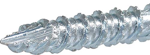 Power Pro Premium One Multi-Material Flat Head Screws, Zinc Plated Steel, Fasten in Wood, Metal, Concrete, Drywall and Plastic, Silver, #8 x 1 inch, Box of 35 Screws