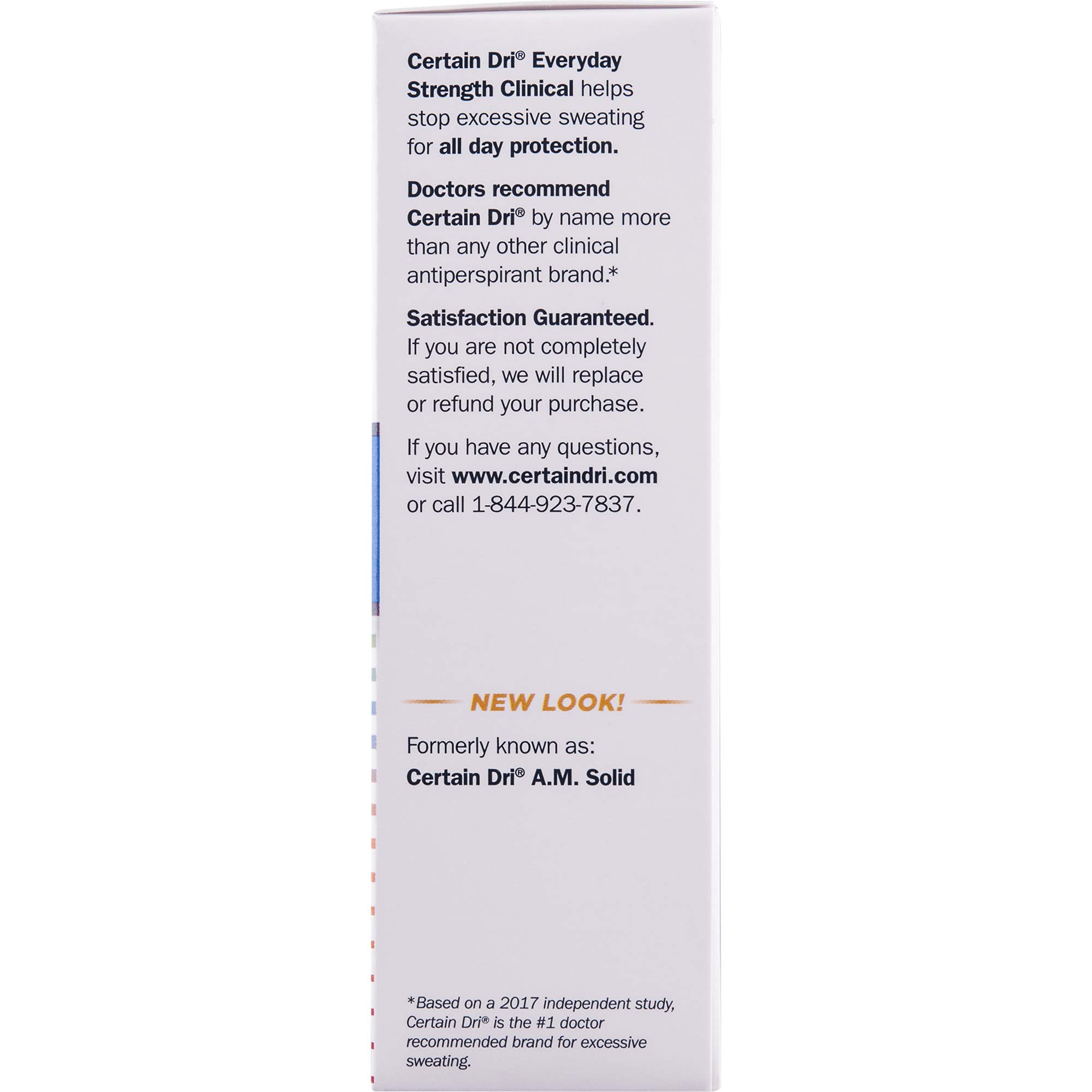 Certain Dri A.m Solid Antiperspirant/Deodorant 2.6 Oz (2 Pack)