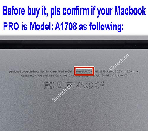 Sintech M.2 PCIe 3.0 NVMe 2230/2242 SSD Card Upgrade Kits With Torx T5 /P5 1.2mm Pentalobe Screwdriver,Compatible for 2016-2017 13" Macbook PRO A1708 Non-Touch Bar Models(Late 2016-Mid 2017 Year)