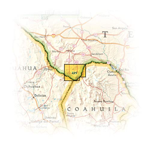 Big Bend National Park Map (National Geographic Trails Illustrated Map, 225)