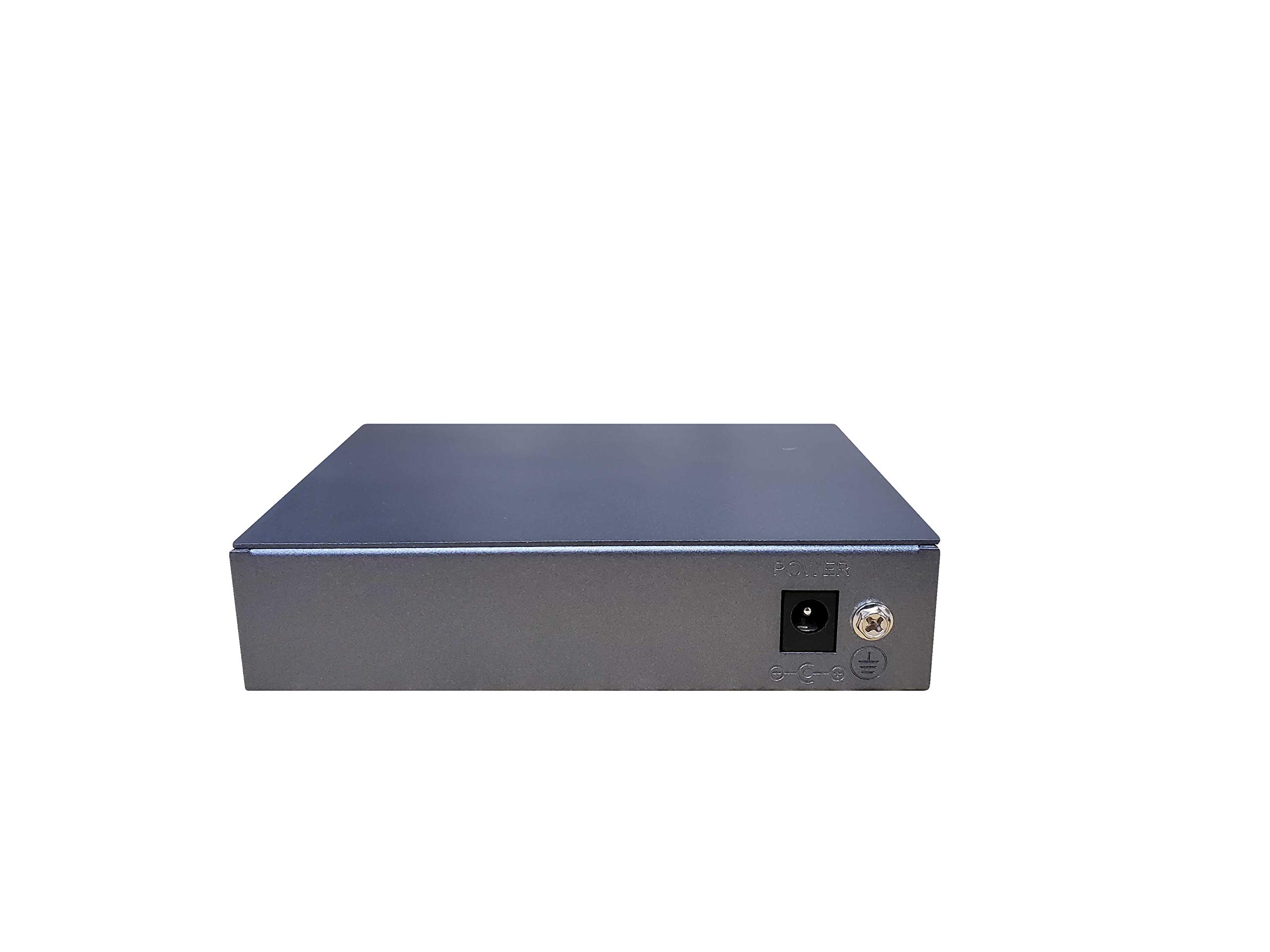 IPCamPower 4 Port 802.3bt POE Network Switch W/ 2 Uplink Ports | Designed for POE Lighting and High Powered IP Cameras | POE++ Capable of Pushing 60 Watts per Port | 250 Watts Total Budget