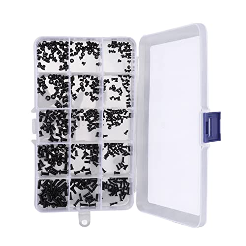 AGOUNOD Laptop Screws Computer Screws Kit Carbon Steel for Electronic Repair for Laptop Repairs