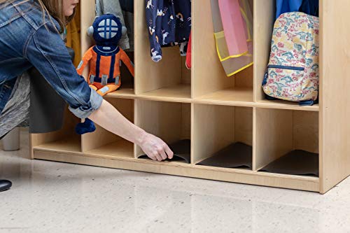 Duck - 284148 Non-Adhesive Shelf Liner Solid Grip EasyLiner, 20-inch x 6 Feet, Black