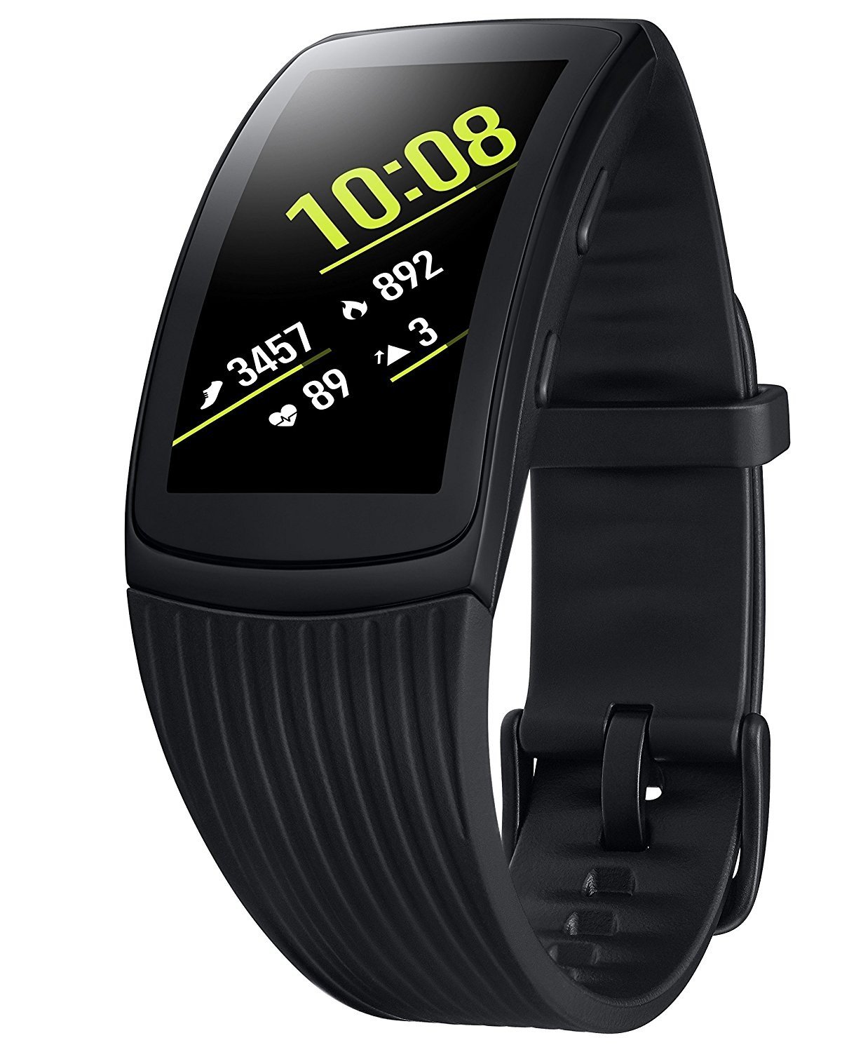 Samsung Gear Fit2 Pro Fitness Smartwatch (Small) - Black (Renewed)