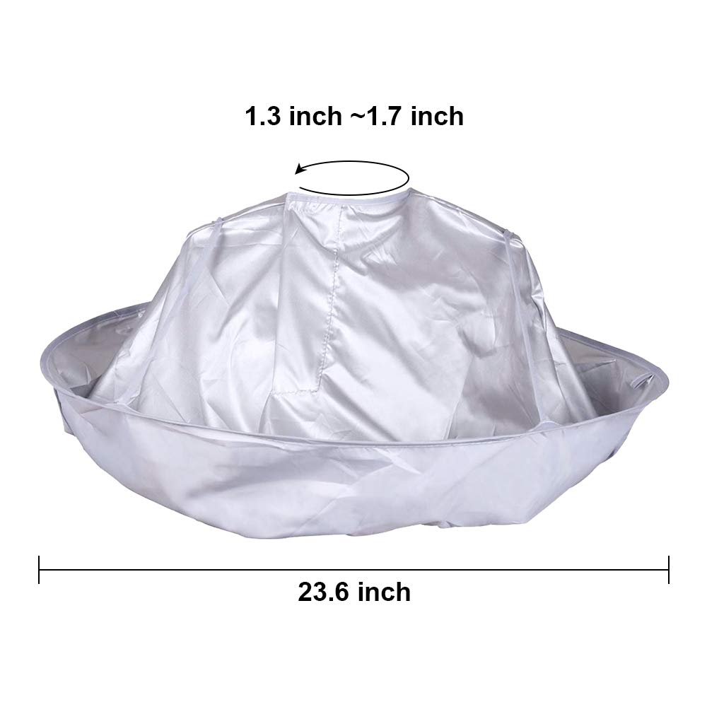 SZHSTC Professional Hair Cutting Cape Foldable Hair Cutting Cloak Umbrella for Salon Barber Adult Special Hair Styling Accessory