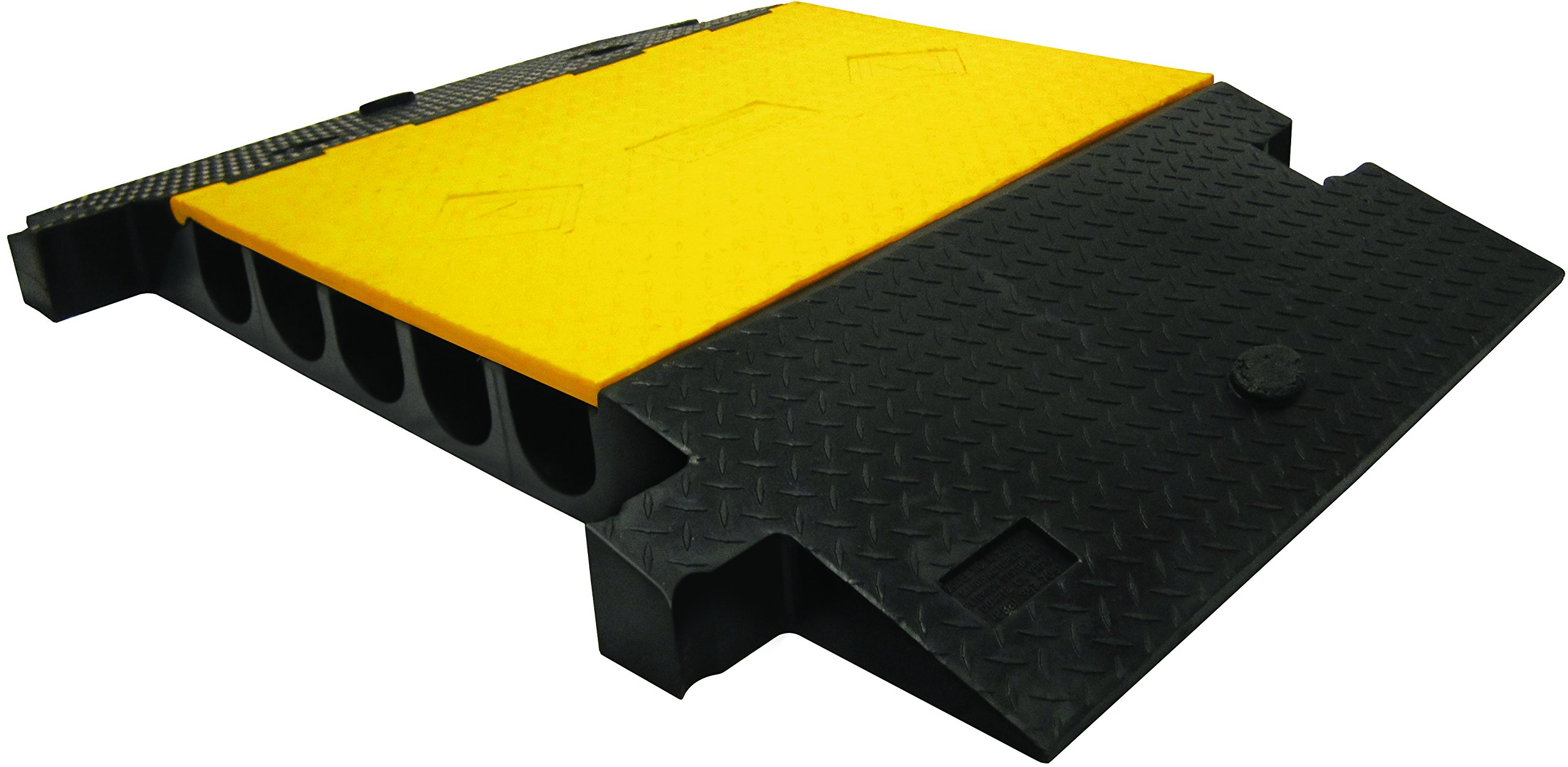 Checkers Industrial Safety Products YJ5-400-Y/B Yellow Jacket Cable Protector, 5" x 400"