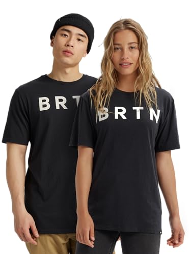 Burton Men's BRTN Short Sleeve T-Shirt, True Black, L