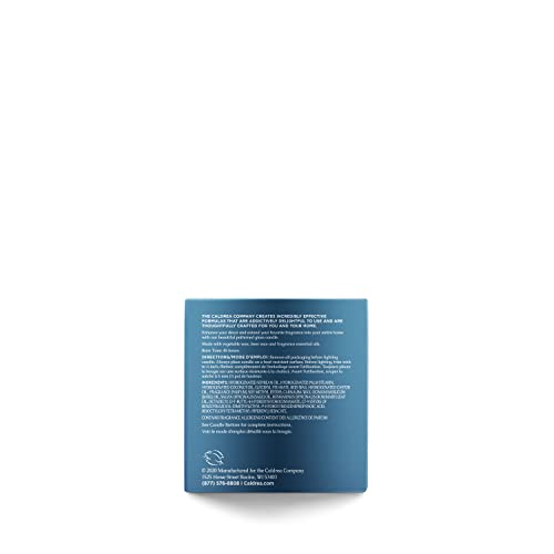 Caldrea Scented Candle, Made with Essential Oils and Other Thoughtfully Chosen Ingredients, 45 Hour Burn Time, Basil Blue Sage Scent, 8.1 oz