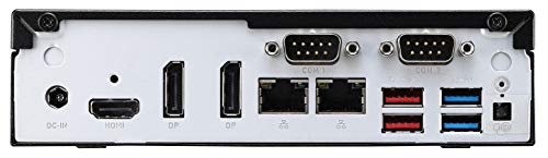 Shuttle XPC Slim DH470C Mini Barebone PC Intel H470 Support 65W Cometlake-s LGA1200 CPU No Ram No HDD/SSD No CPU No OS (Vesa Mount Included) ,Black