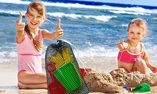 Handy Laundry Mesh Stuff Bag - Durable Mesh Bag with Sliding Drawstring Cord Locking Closure.