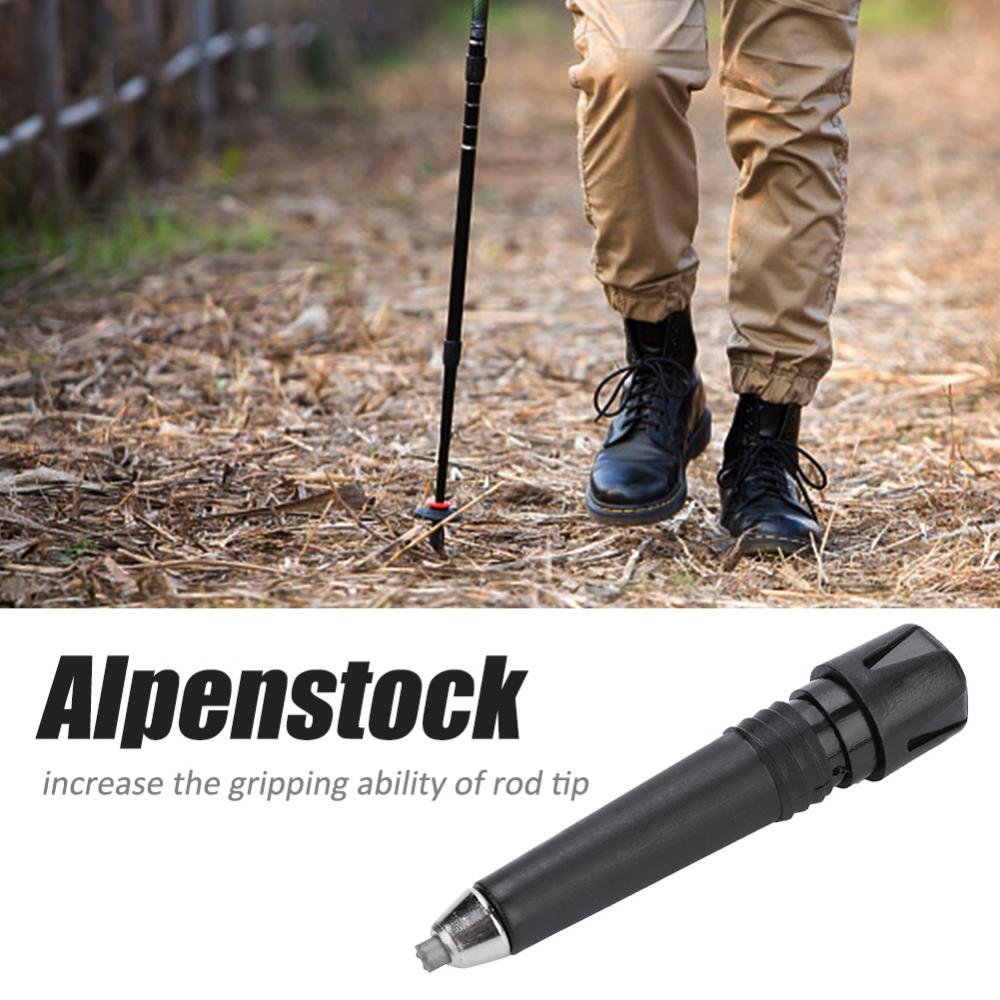 4Pcs Alpenstock Tip Protectors Rod Stick hat Walking Pole Feet Tips Accessory for Hiking Walking Treking