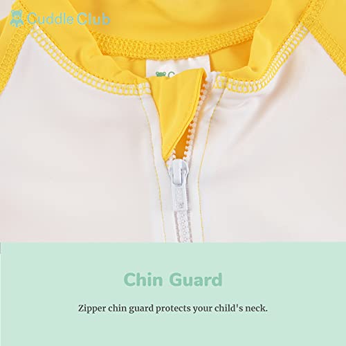 Cuddle Club Baby and Toddler One-Piece Swimsuit | UPF 50+ All-Day UV Protection Infant Sunsuit