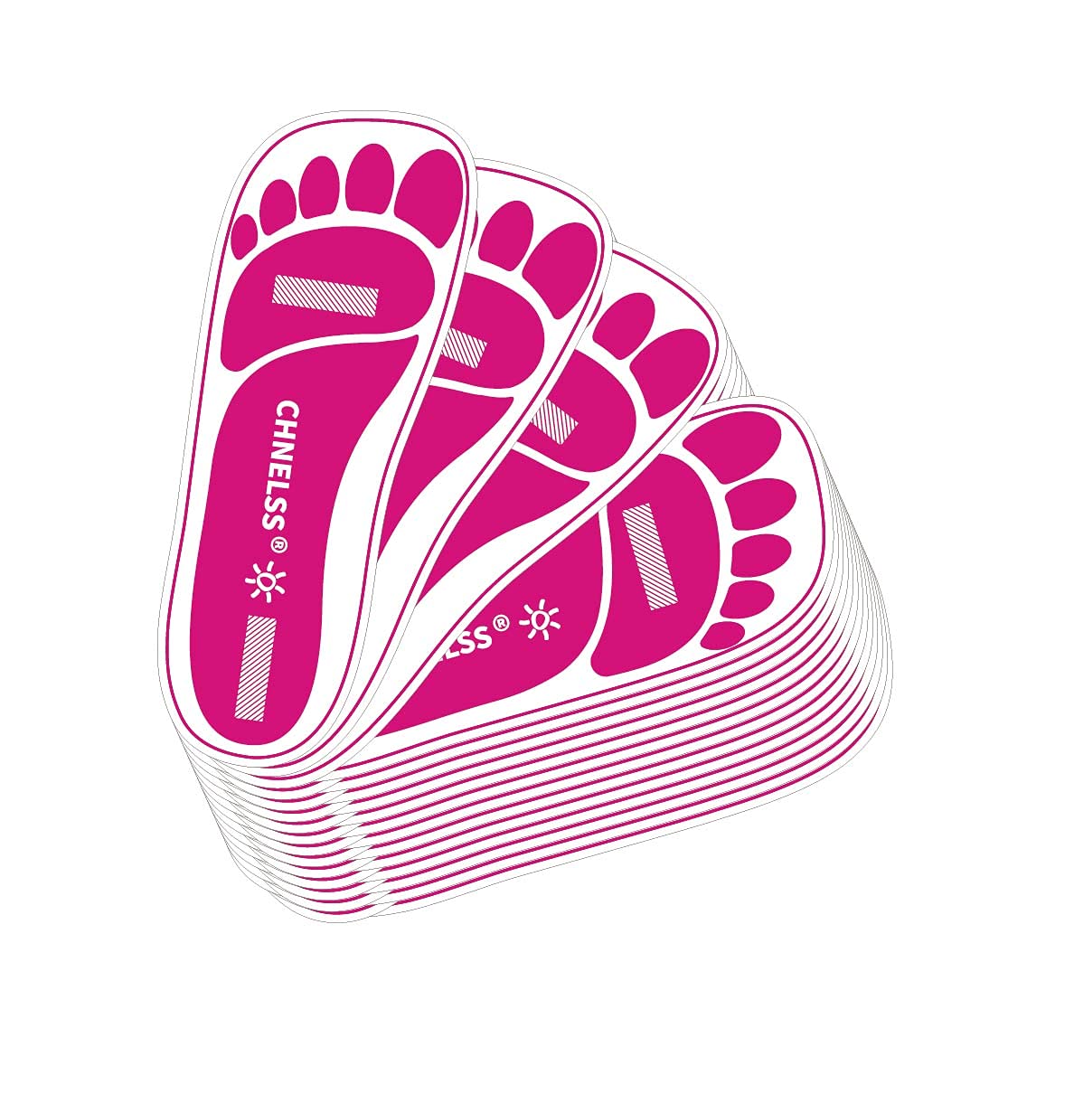 Pink 120Pairs(240Feets)Disposable Spray Tanning Feet Pads for Hygienic Foot Protectors,Comfortable & Hygienic Spray Tan Pads Feet-Specifically for the Spray Tanning Industry or Salon,One Size-Non Slip