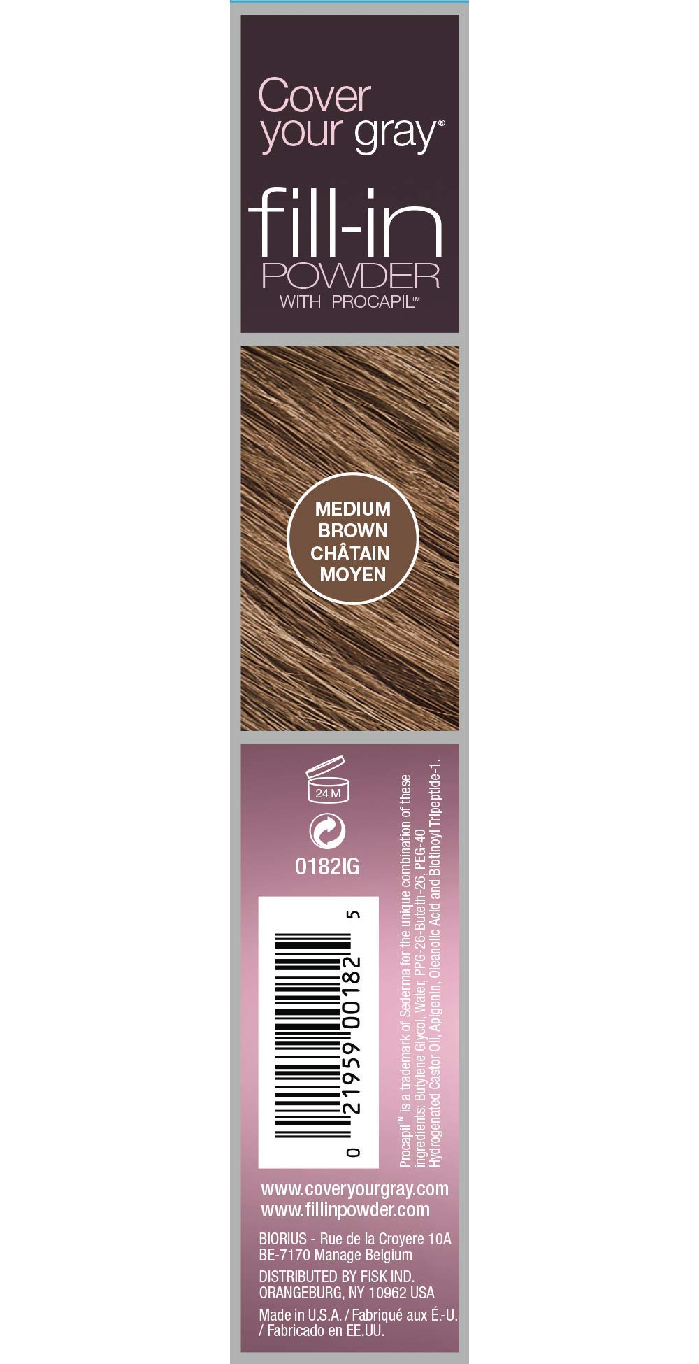 Cover Your Gray Fill In Powder Medium Brown