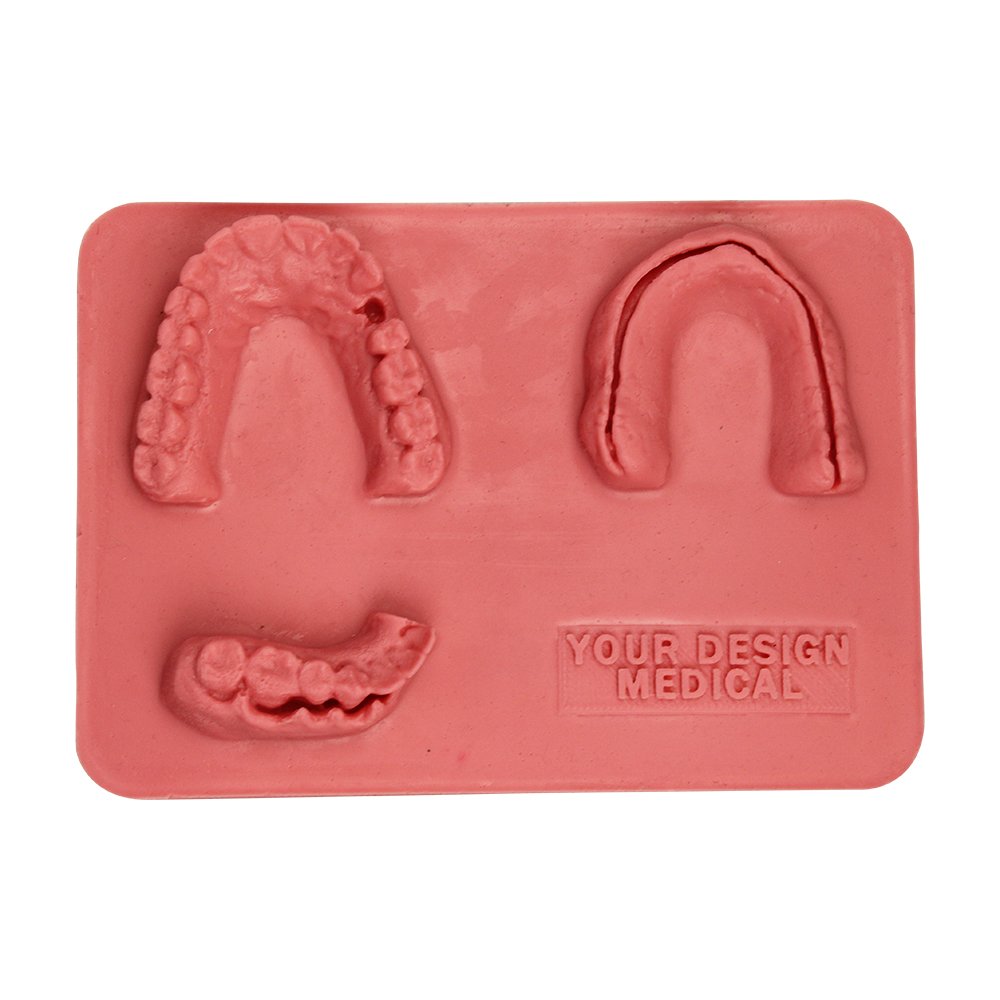 Dental Suture Pad - Practice Dental Suturing and Implants on Soft Gum/Teeth
