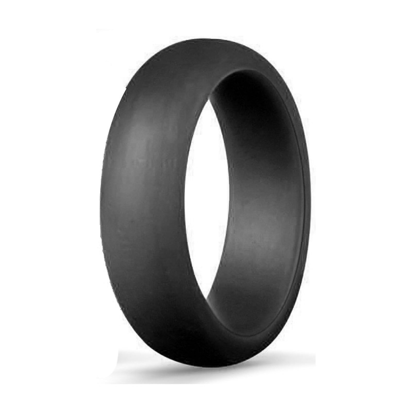 4Pcs Colorful Silicone Rubber Wide Thick Band Ring Set Multicolor Twist Woven Geometric Round Circle Finger Ring for Women Lightweight Wedding Jewelry-G 4pcs 5