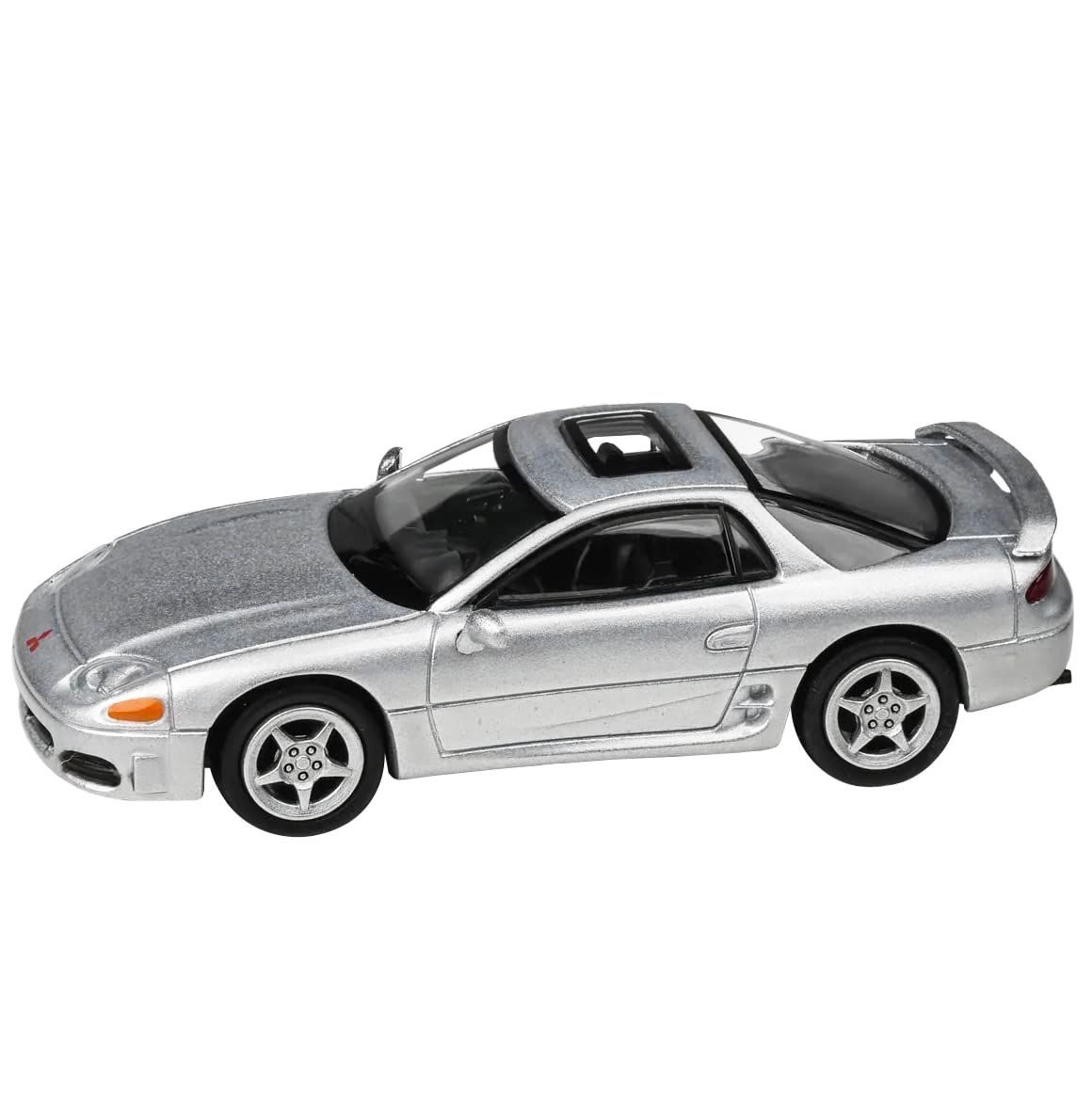 3000GT GTO Silver Metallic with Sunroof 1/64 Diecast Model Car by Paragon Models PA-55139