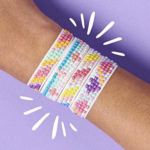 Blingle Bands DIY Gem Friendship Bracelet, 5 Band On The Go Starter Pod in 6 Piece CDU - Arts & Craft Activity for Ages 7 and Up