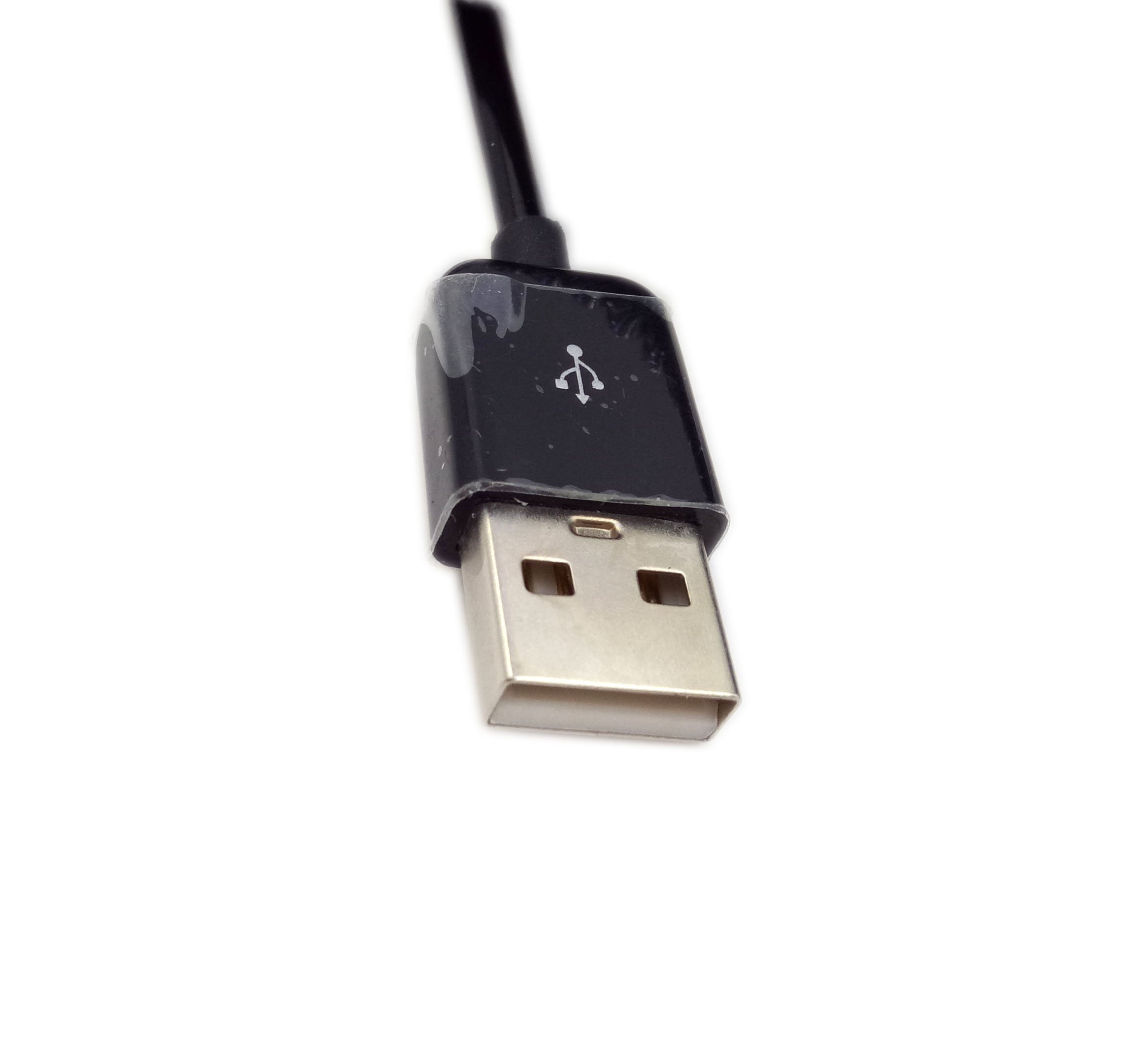 Coiled Spring USB Cable, Qaoquda10FT/3M Spiral Coiled USB 2.0 Male to Female Data Sync & Charge Cable (Black)