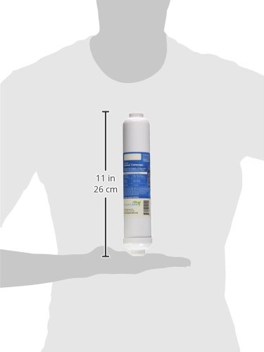AquaticLife Inline Carbon Block Aquarium Water Filter Replacement Cartridge for RO Buddie and Reverse Osmosis Tank Kit