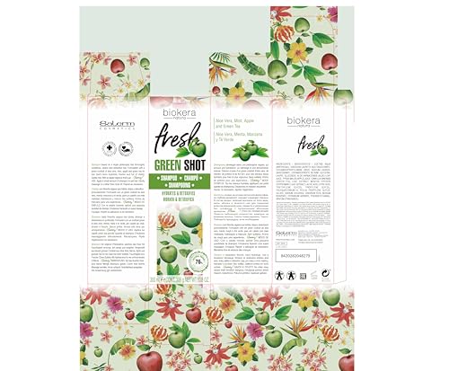 Green Shot Biokera Natura Salerm Cosmetics Shampoo