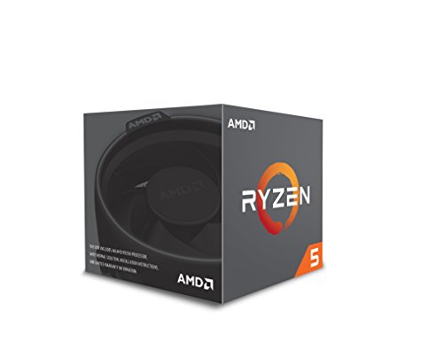 AMD Ryzen 5 1600 65W AM4 Processor with Wraith Stealth Cooler (YD1600BBAFBOX)
