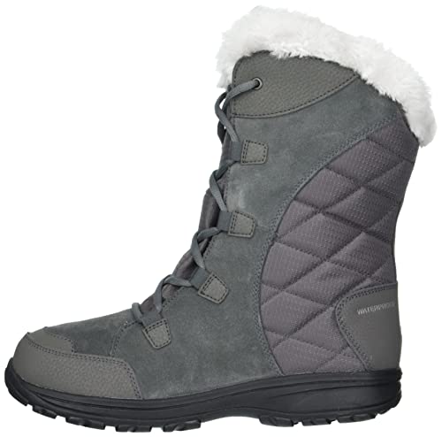 Columbia Women's Ice Maiden II, Shale/Dark Raspberry, 10