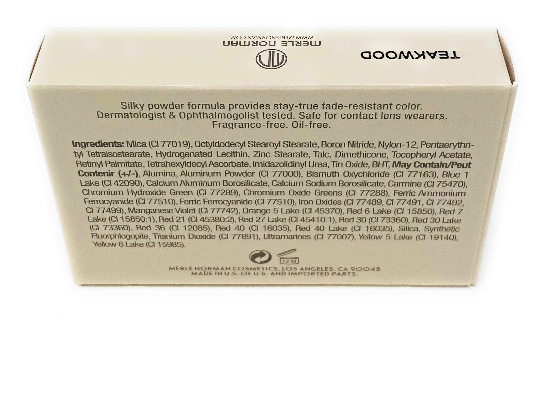 Merle Norman Lasting Cheek Color - Teakwood