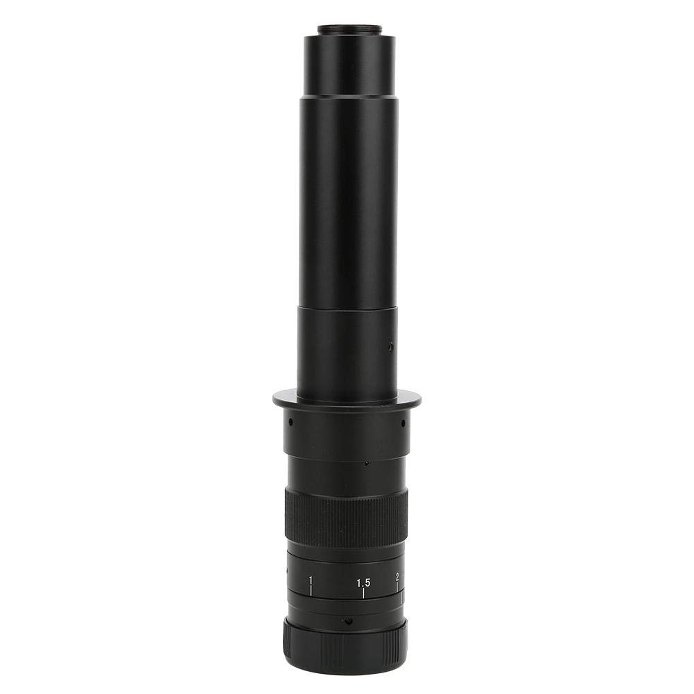 300X Adjustable 25mm Zoom C-Mount Lens 0.7X-4.5X Industrial Microscope Camera Magnifying Lens