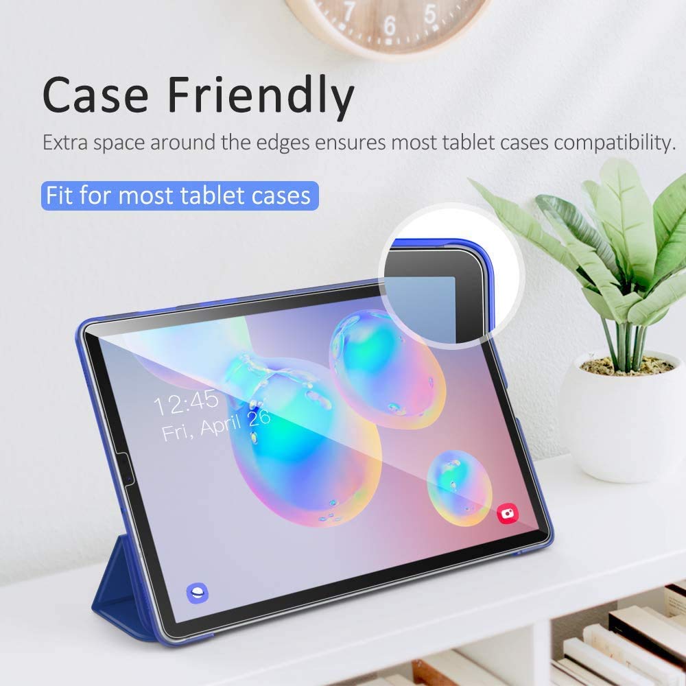 TANTEK [3-Pack Screen Protector for Samsung Galaxy Tab S6/Tab S5e 10.5 inch,Tempered Glass Film,Ultra Clear,Anti Scratch,Bubble Free,S-Pen Compatible