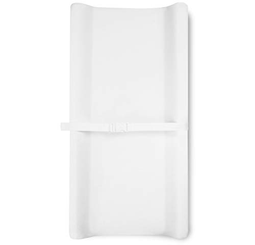 Changing Pad Cover – Baby Changing Pad Covers 4 Pack – Boy or Girl Changing Pad Cover – Pure Cotton Machine Washable Solid Grey and White Changing Table Cover – Diaper Changing Sheets