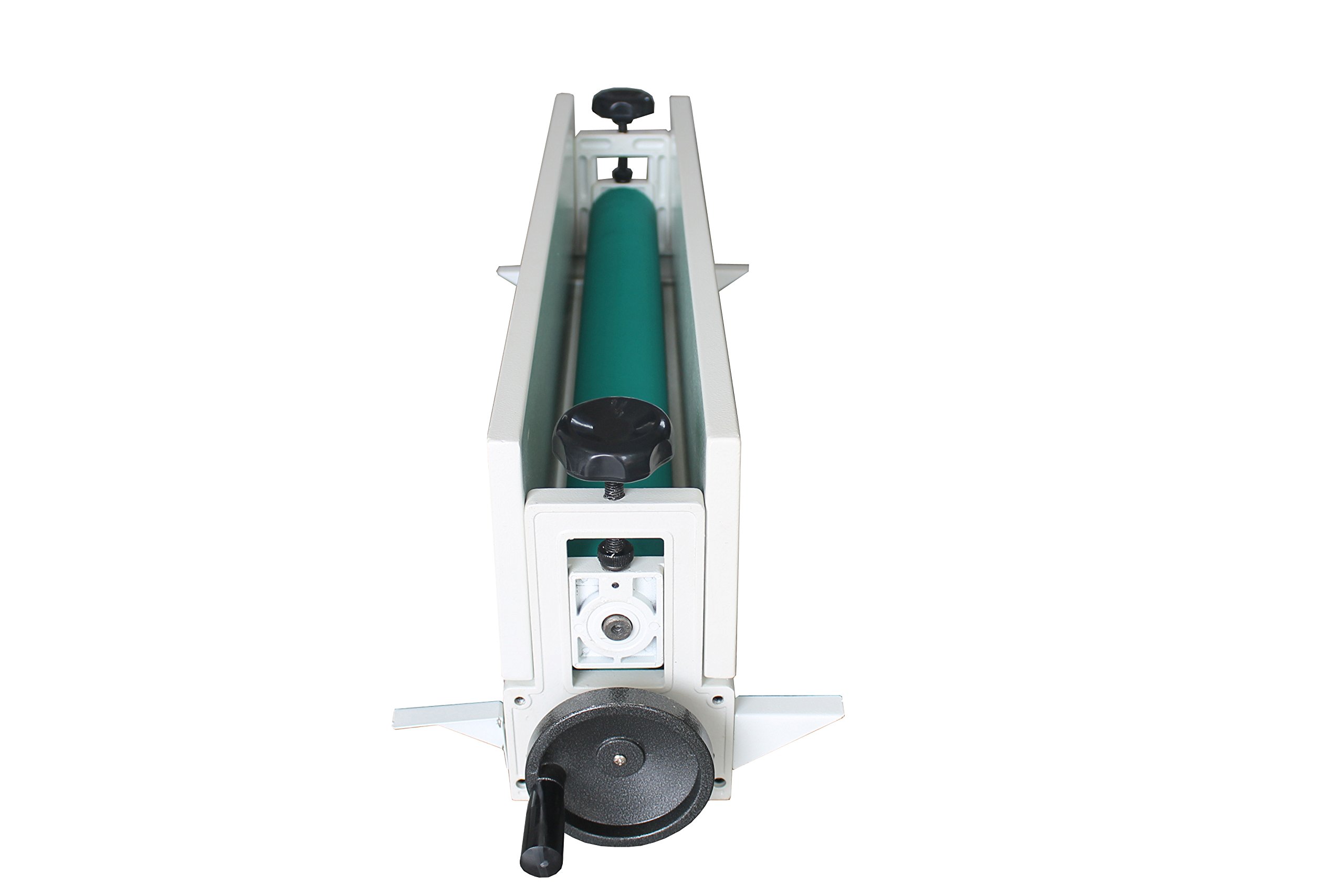 INTBUYING Laminating Machine with Crank Manual Cold Roll Laminator Machine with Laminating Sheets Max 29.5 in Film 0.4In Thickness Foldable for Commercial Personal Office