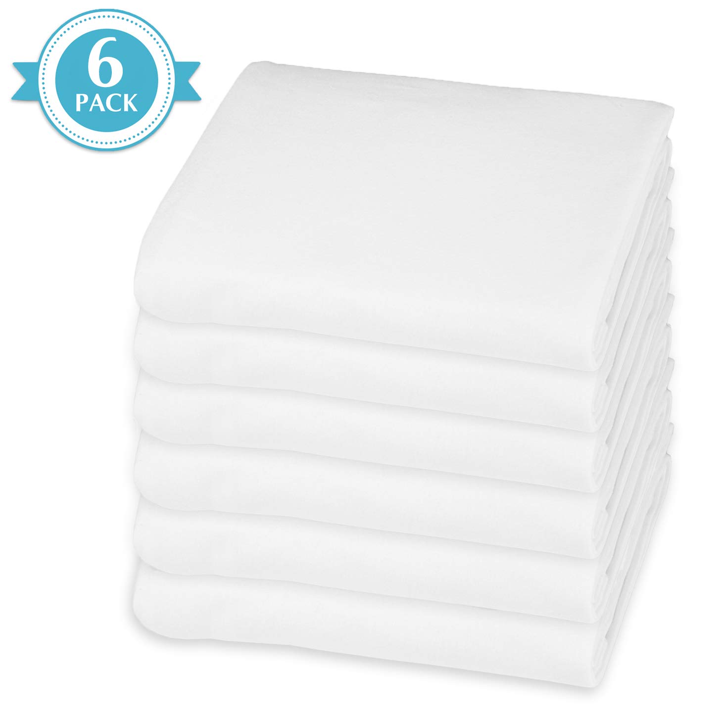 TL Care Health, Portable Mini Crib 6 Pack. Fits Neonatal Cribette, 23" x 35" x 3", 6/pk