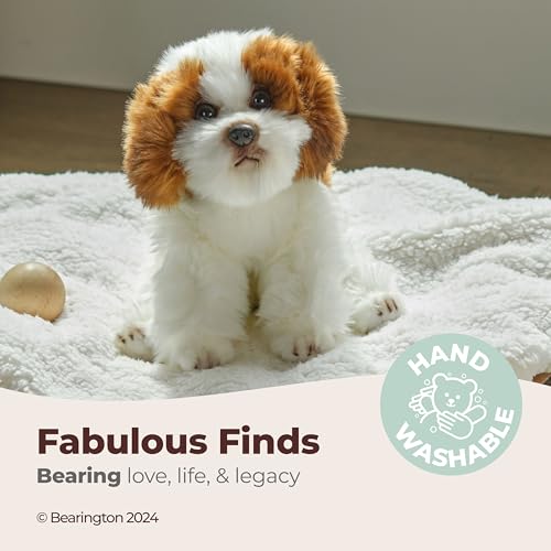 Bearington Collection Bentley The Shih Tzu Stuffed Animal, 13 Inch Stuffed Dog