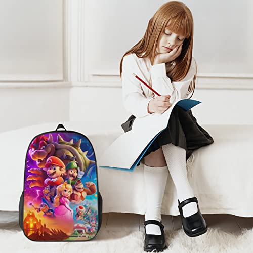 Awetmud Cartoon Cute Backpack Lightweight Large Capacity Laptop Backpack Travel Backpacks For Boys Girls