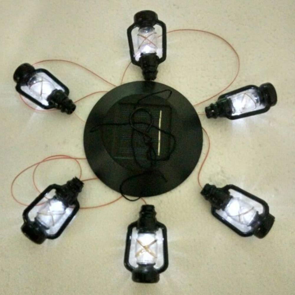 Color-Changing Solar Powered Lanterns Wind Chime Wind Moblie LED Light, Spinner Windchime Portable Outdoor Chime for Patio, Deck, Yard, Garden, Home(1Pcs)
