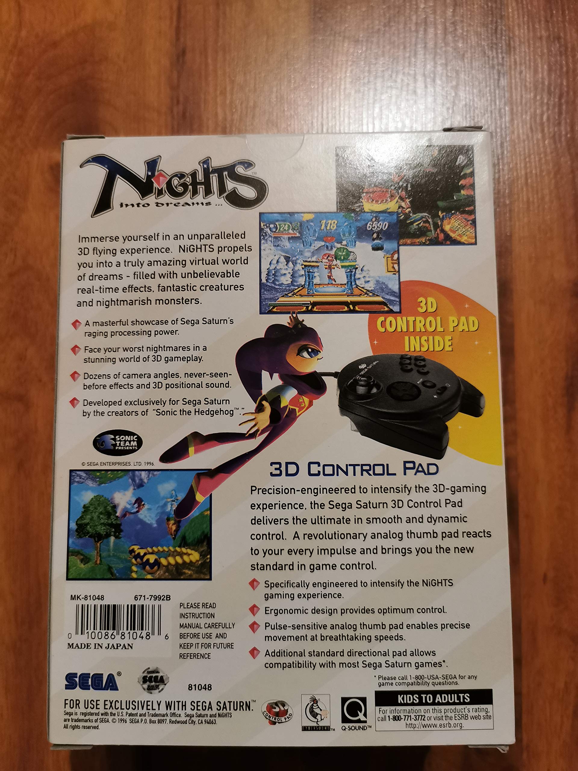 Nights Into Dreams - Sega Saturn
