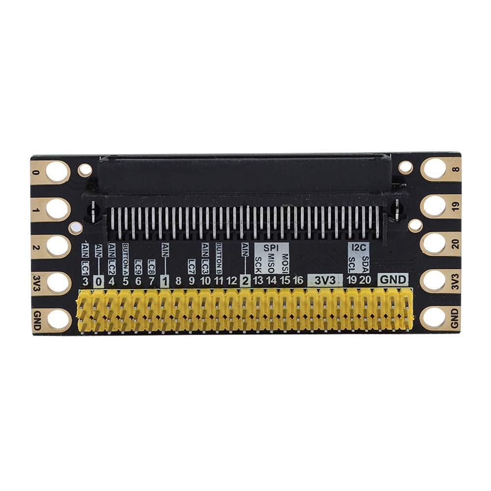 fosa Microbit BBC Expansion Board, for Micro: bit Kit Connector Interface Expansion Board for Micro: bit