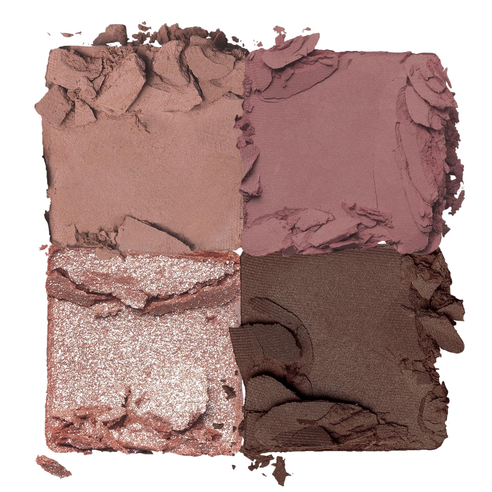 rom&nd Better than Eyes 4 Color Mini Palette, 02 Dry Rose, Eye Shadow Palette, Daily Natural Shades, Long Lasting, Blendable, Rich Colors, Velvety Texture, Matte & Shimmer, High Pigmented