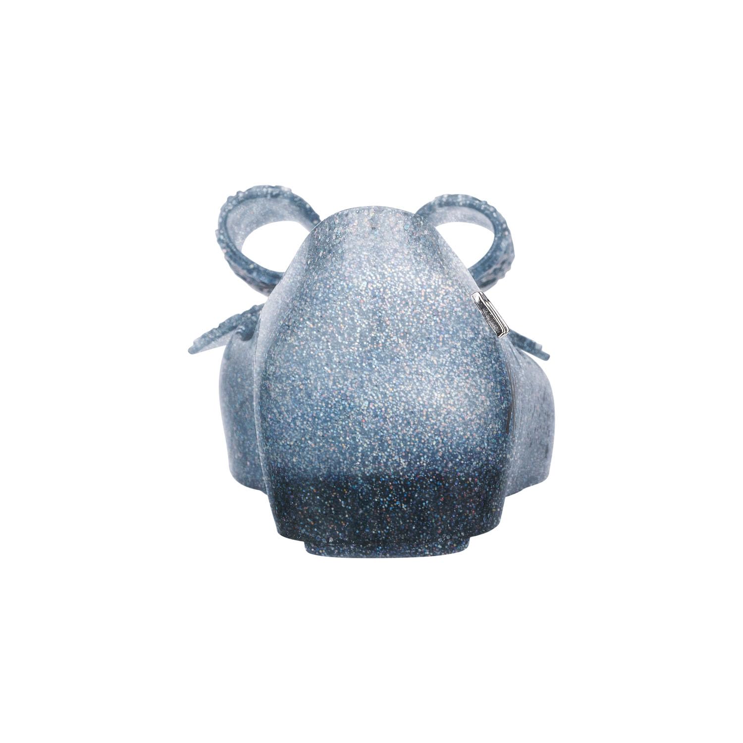 Melissa - Unisex-Child Ultragirl + Frozen Inf Flats, Size: 4 M US Big Kid, Color: Pearl Blue Glitter