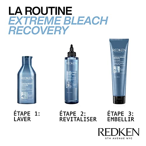 Redken Extreme Bleach Recovery Cica Cream Leave In Conditioner | For Bleached & Color Treated Hair | Reduces Hair Breakage | 5.1 Fl Oz