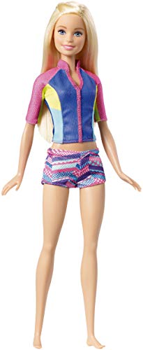 Barbie Doll with Color-Change Top, Puppy Squirt Toy and Dolphin with Sounds
